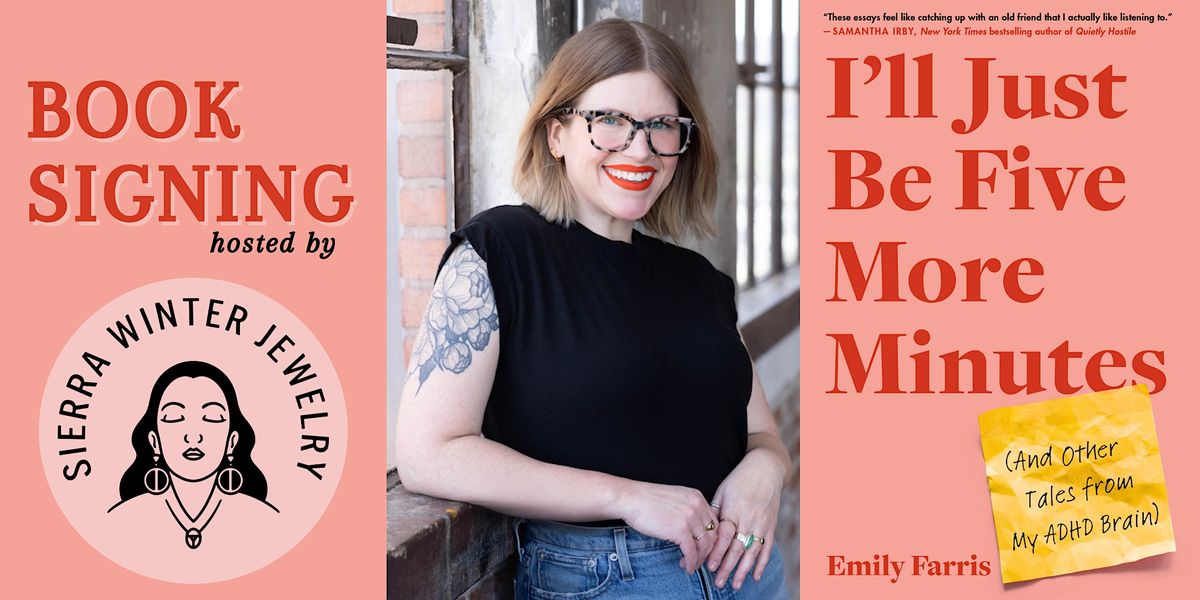 Emily Farris Book Signing at Sierra Winter Jewelry!, Sierra Winter ...