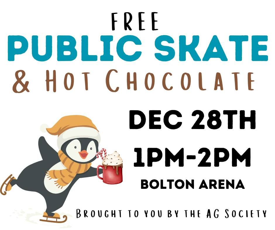 Free Public Skate & Hot Chocolate, Albion Bolton Community Centre ...