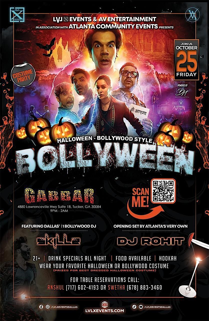 Bollyween Night - Bollywood-themed Halloween party night in Atlanta ...