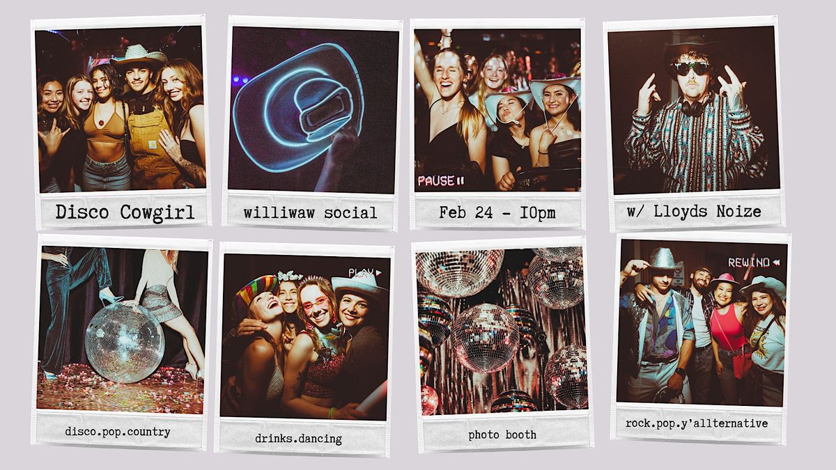 Disco Cowgirl at Williwaw Social, Williwaw Social, Anchorage, 24 ...