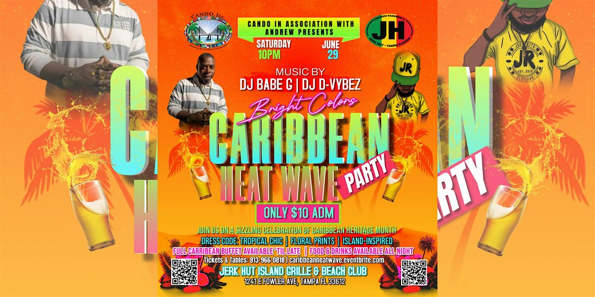 BRIGHT COLORS: CARIBBEAN HEAT WAVE PARTY, 1241 E Fowler Ave, Tampa, 29 ...