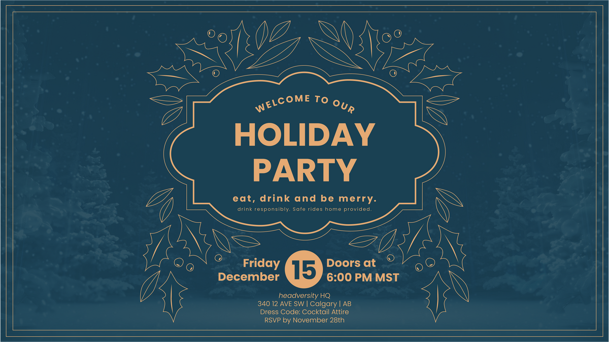 headversity Christmas Party, 340 12 Ave SW, Calgary, AB, Canada, 15 ...