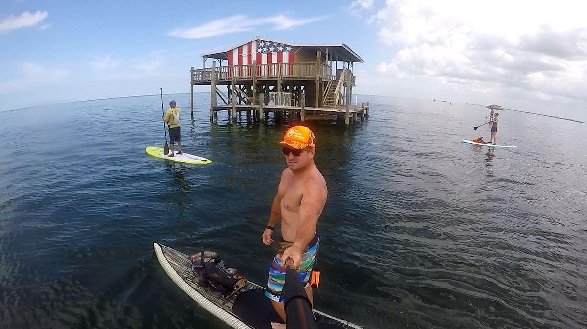 Paddle board Tour of Durney Key, Durney Key, Port Richey, 27 May 2023 ...