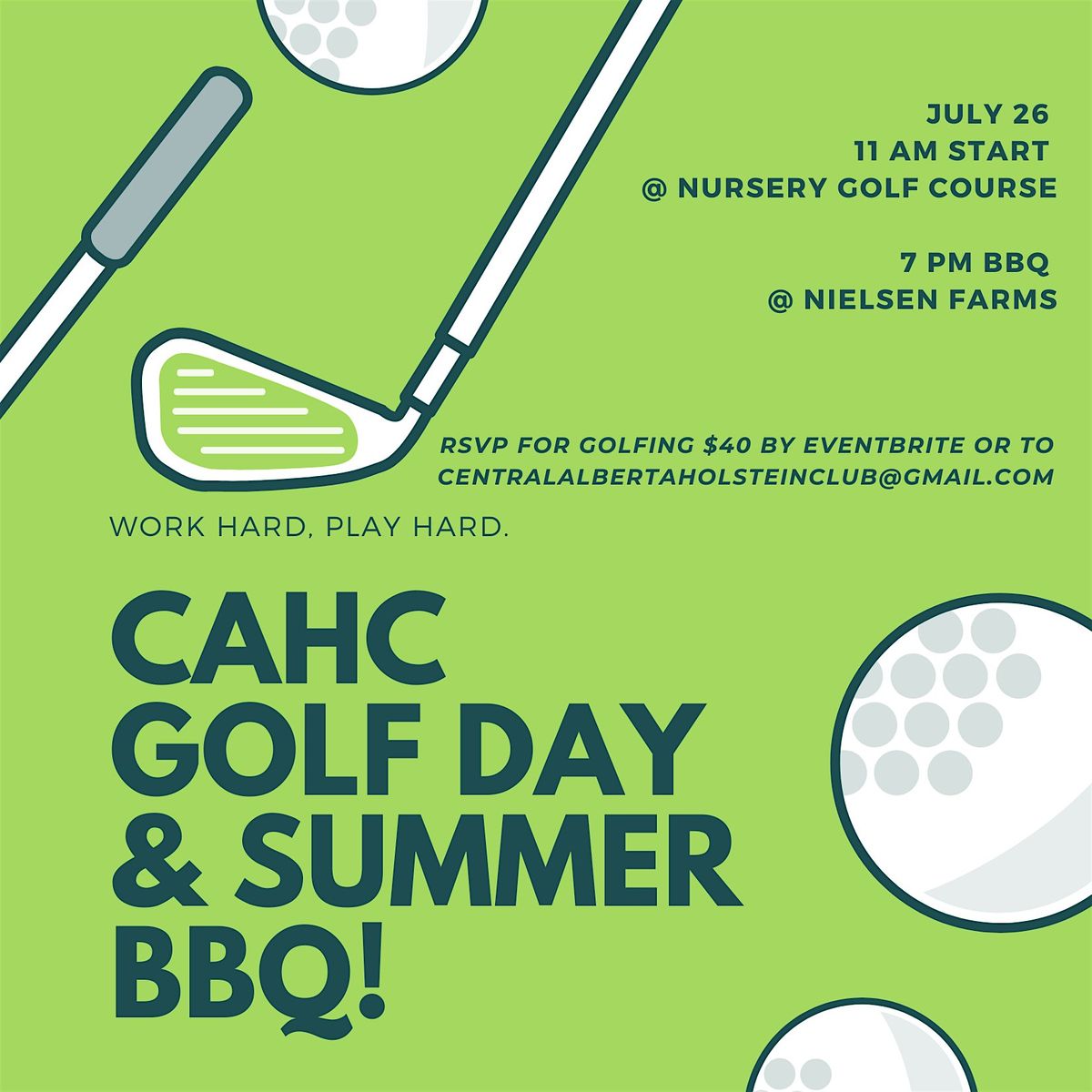 CAHC Fun Golf Day & Summer BBQ, The Nursery Golf & Country Club ...