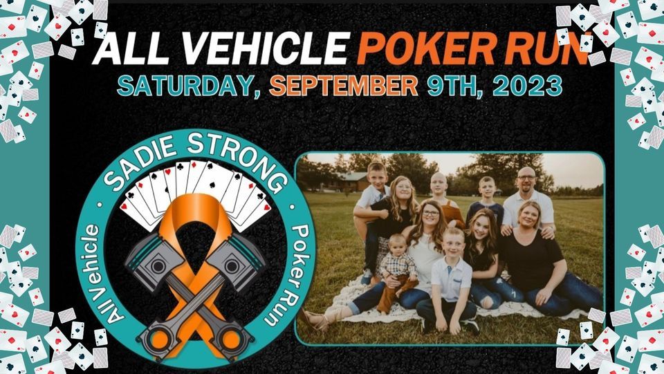 Sadie Strong Poker Run, Ashland Optimist, 9 September 2023 | AllEvents.in