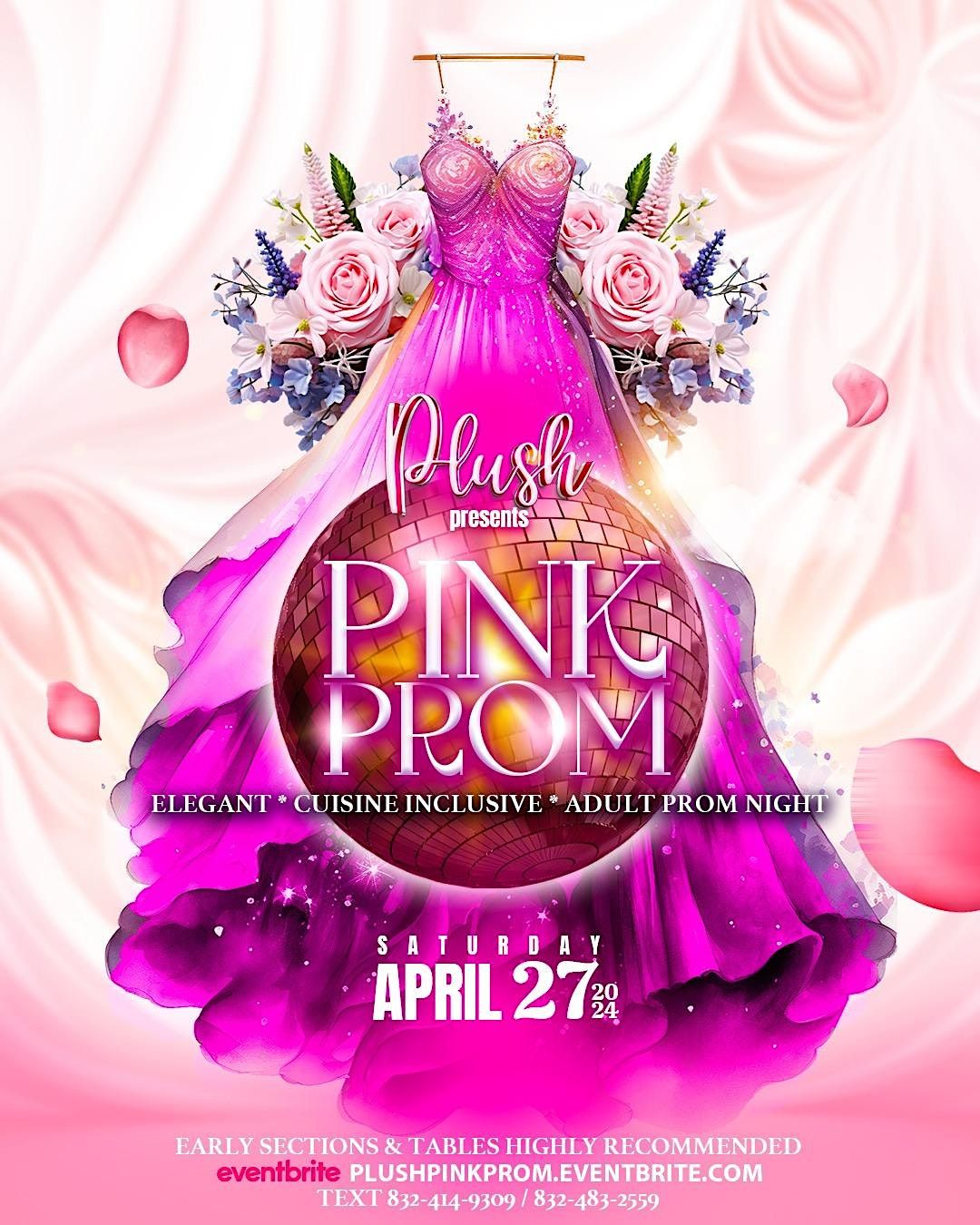 PINK PROM - Elegant Cuisine Inclusive Adult Prom Night, 27 April 2024 ...