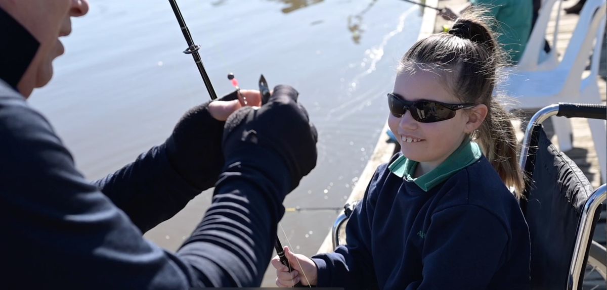 FishAbility! Disability-friendly Kids Fishing Clinic, HMAS Yarra ...