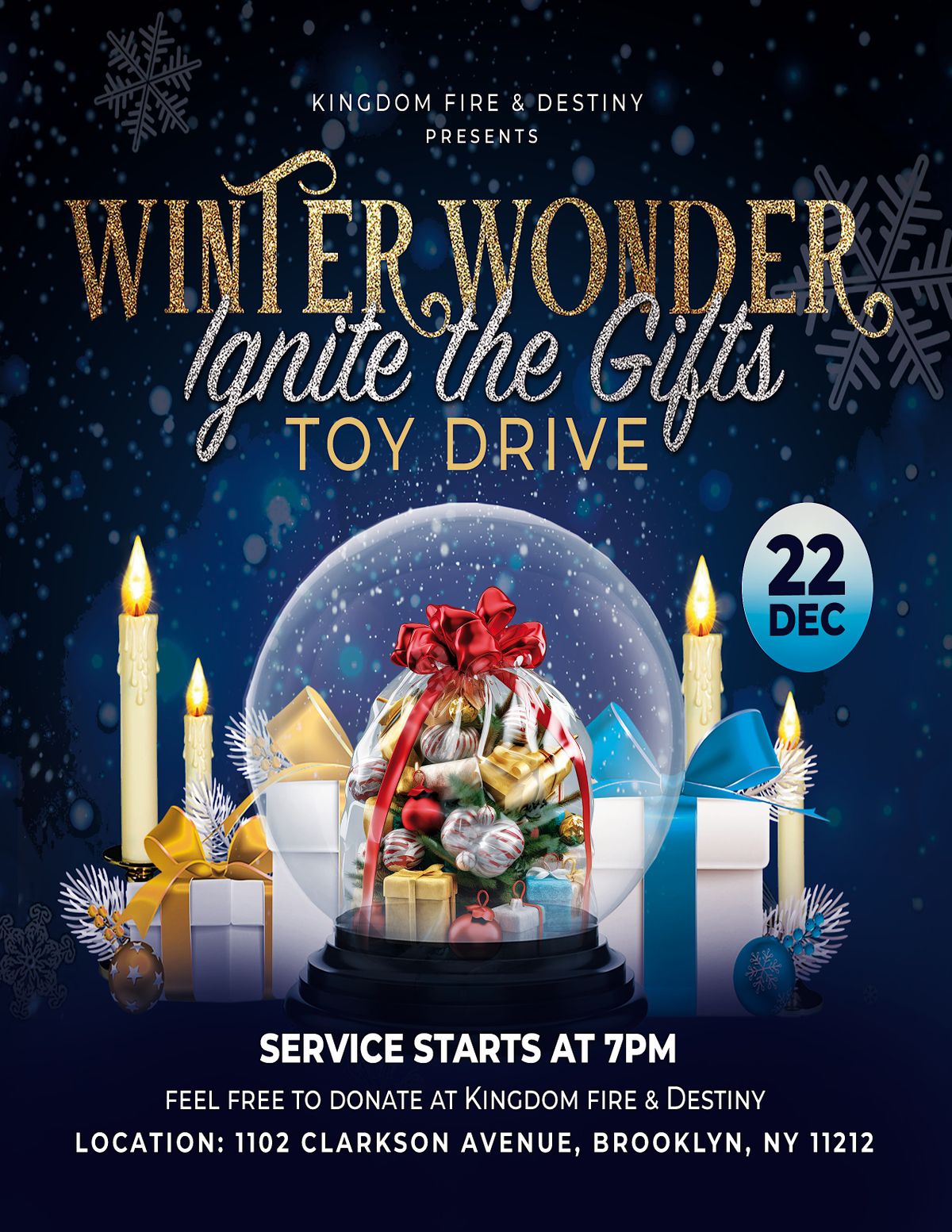 Winter Wonder: Ignite the Gifts Toy Giveaway, 1102 Clarkson Ave ...
