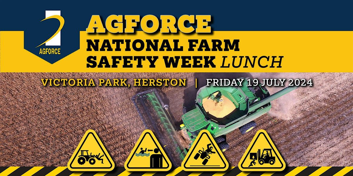 National Farm Safety Week Lunch, Victoria Park Function Venue, Herston ...