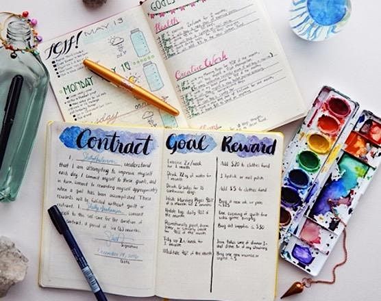 BULLET JOURNALING CLASS-Broomfield studio, Tues, Feb 28, 6:00-8:30 PM ...