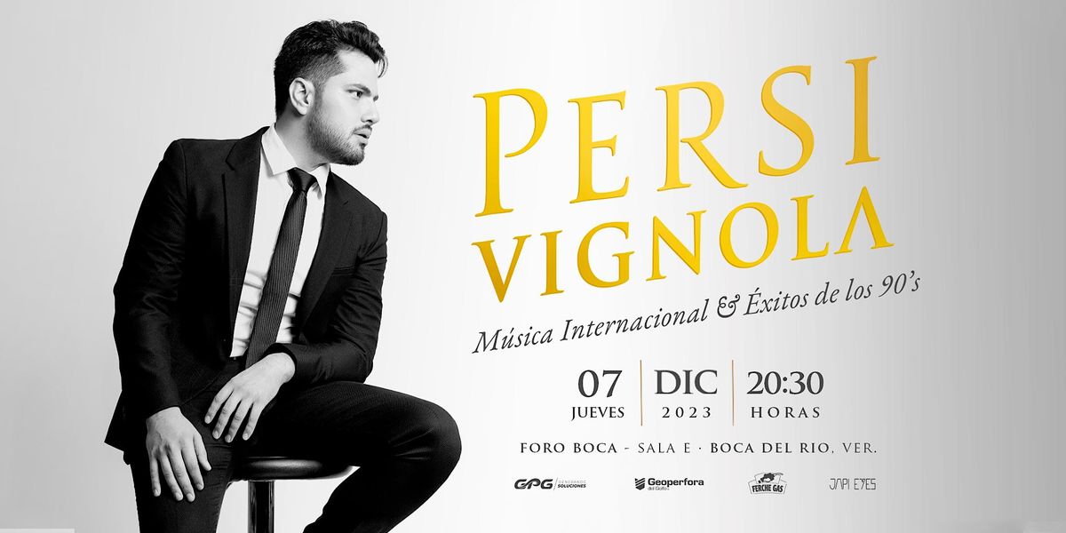 PERSI VIGNOLA BOCA DEL RIO, Foro Boca, Boca del Río, 7 December 2023 ...