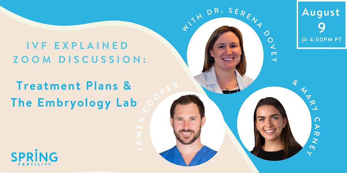 IVF Explained Zoom Discussion: Treatment Plans & The Embryology Lab ...