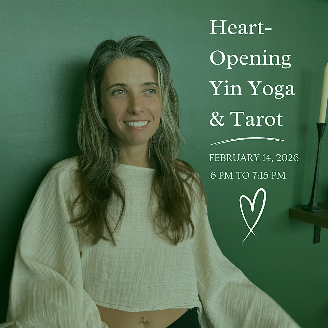 Heart-Opening Yin Yoga & Tarot, Dandelight Yoga Studio, Delray Beach ...