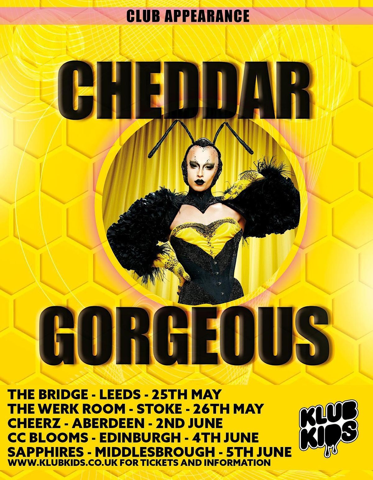 KLUB KIDS MIDDLESBROUGH presents CHEDDAR GORGEOUS (ages 18+), Sapphires ...
