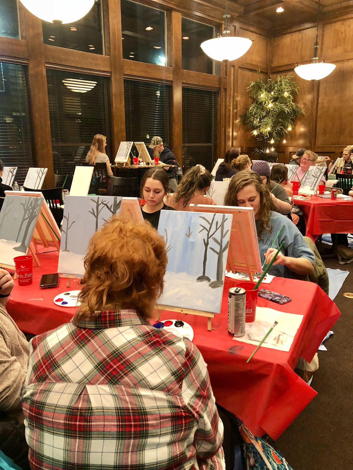 Winter Themed Paint & Sip @ Viking Brewing, Viking Brewing Company ...