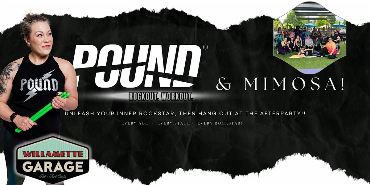 Pound Rockout Workout Class Mimosa Willamette Garage In West Linn