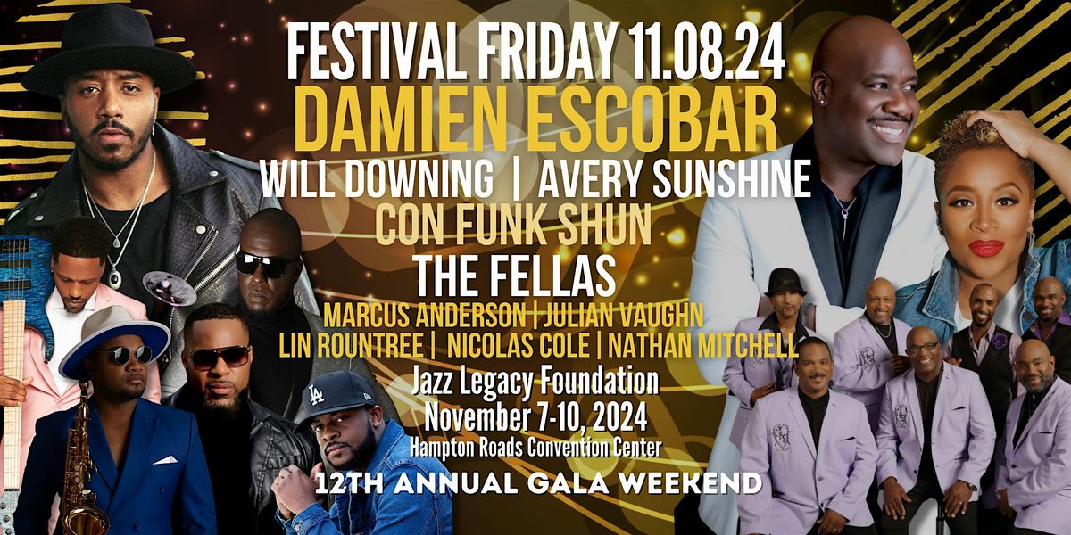 Damien Escobar | Will Downing/Avery Sunshine | Con Funk Shun |The ...