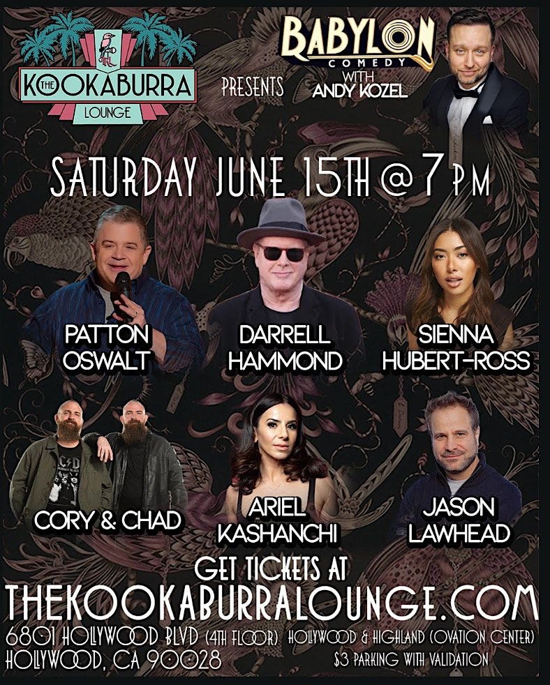 PATTON OSWALT, DARRELL HAMMOND, SIENNA HUBERT-ROSS, CORY and CHAD and ...