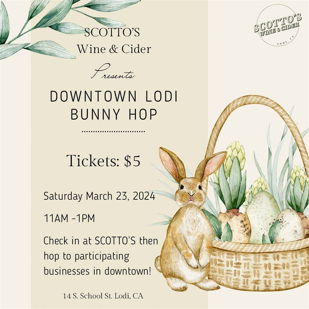 Downtown Lodi Bunny Hop, 14 South School Street, Lodi, CA, USA, 23 ...