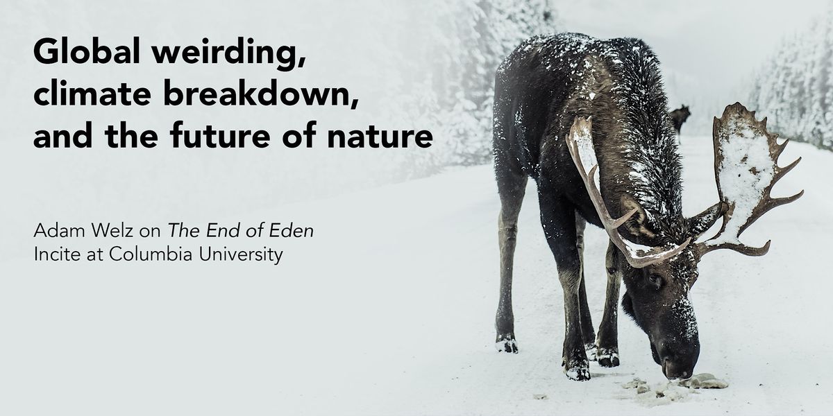Global weirding, climate breakdown, and the future of nature ...