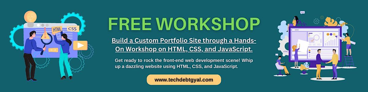 FREE HTML, CSS, and JavaScript Workshop: Build Your Custom Portfolio ...