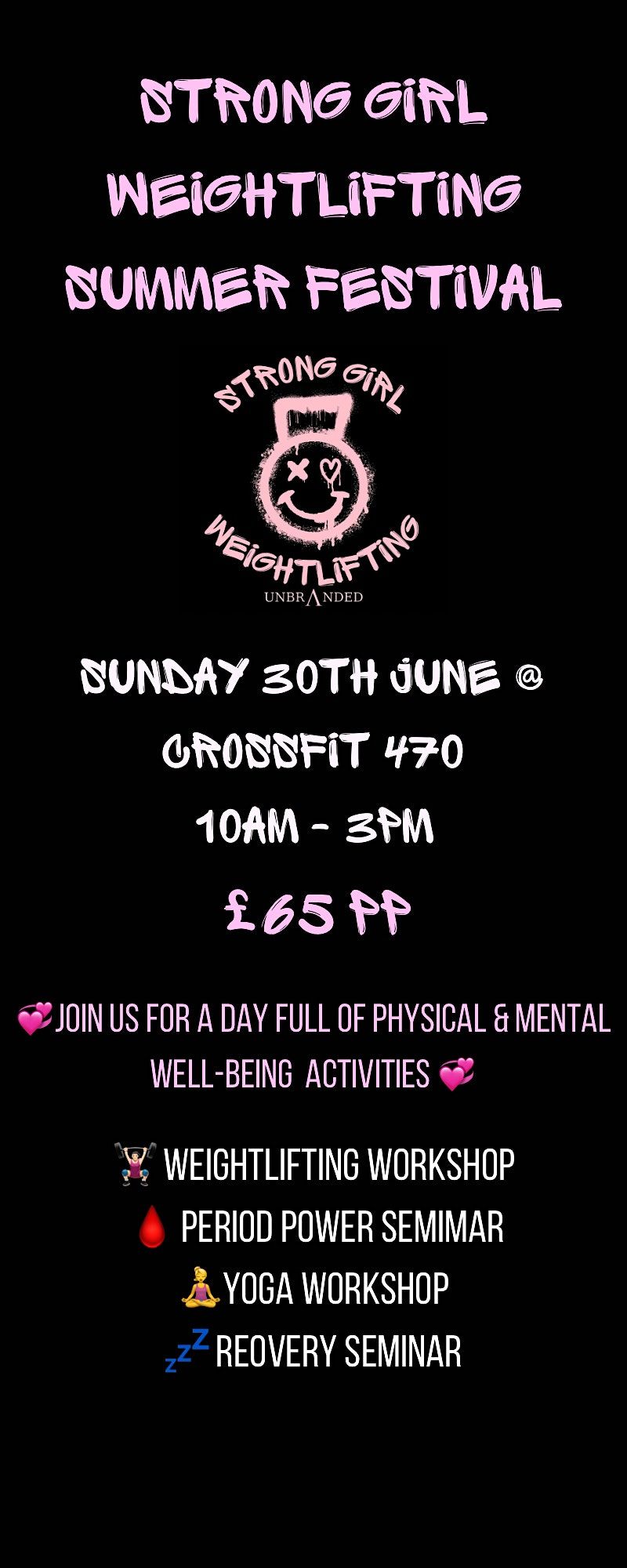 Strong Girl Summer Festival, CrossFit 470, Pentrebach, 30 June 2024 ...
