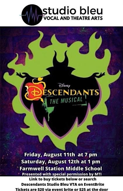 Disney Descendants, Farmwell Station Middle School, Ashburn, 12 August ...