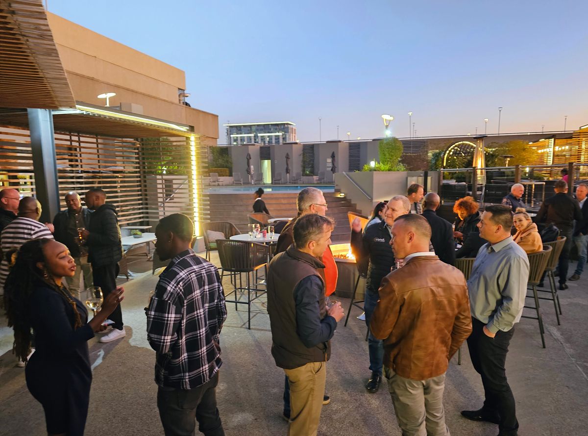 Sandton Sunset Get-together Over Some Drinks, San Deck, Bar ...