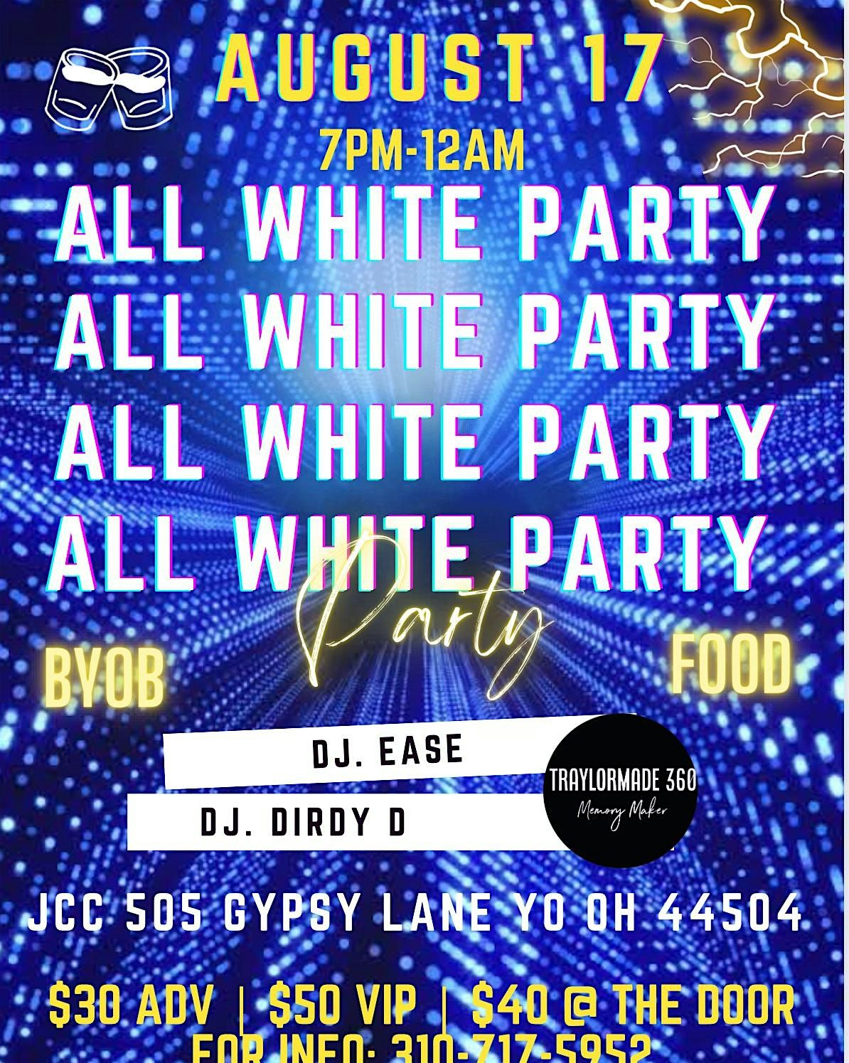All White Party, Jewish Community Center of Youngstown, Gypsy Lane ...