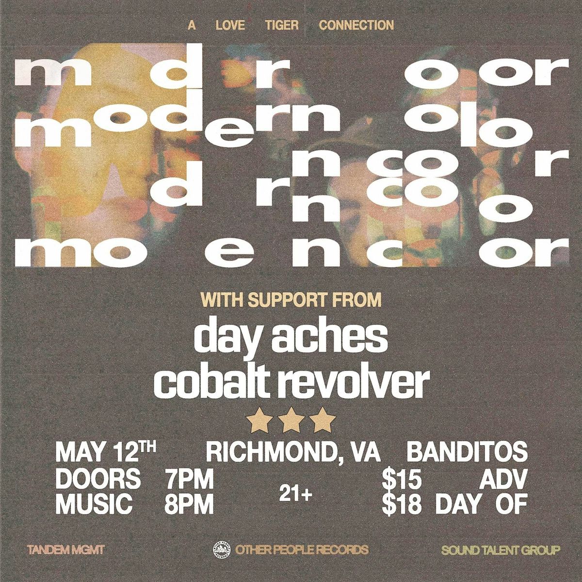 5/12 Modern Color Live @ Banditos w/ Day Aches & Cobalt Revolver ...