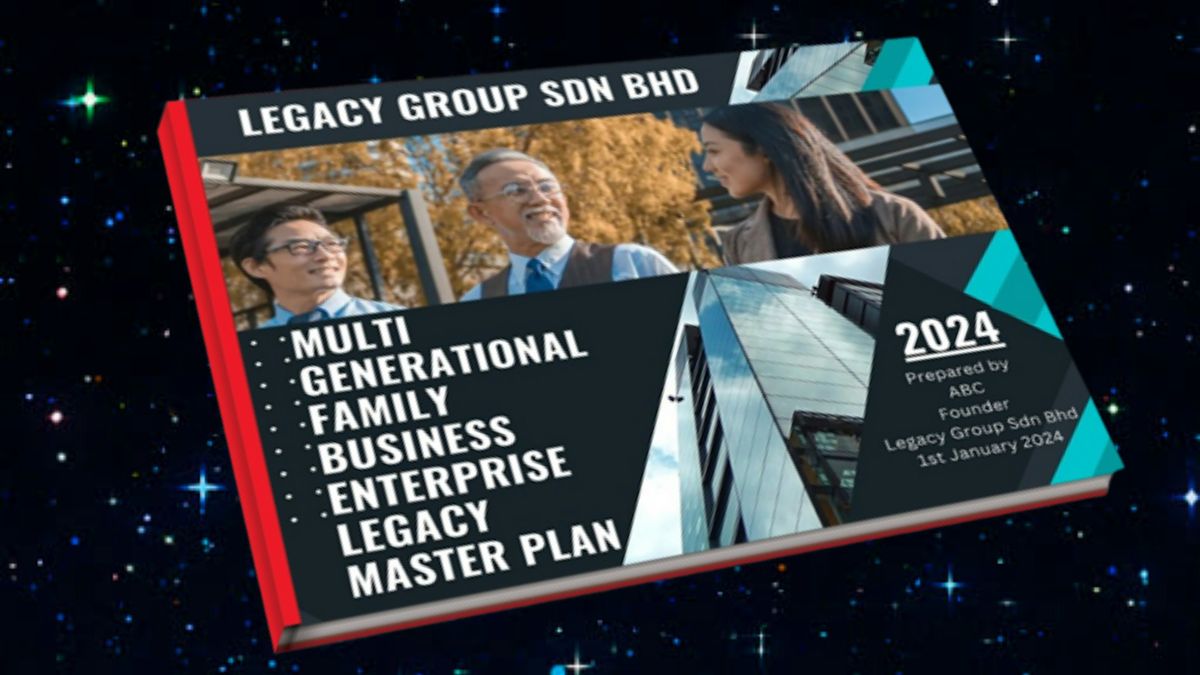 How to prosper beyond 3 generations by implementing a Business Legacy ...