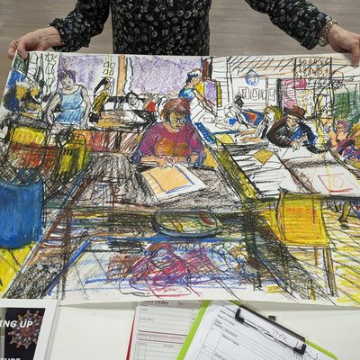 Marie Hay Workshop - Learn oriental painting techniques - various ...