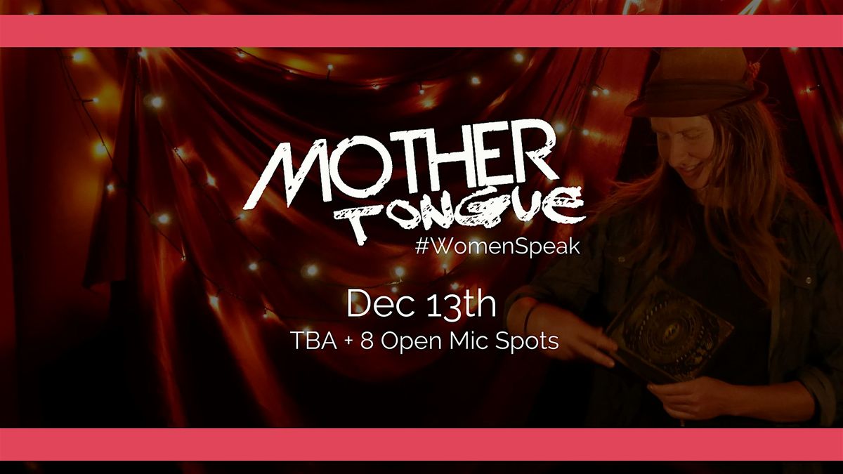 Mother Tongue Poetry Melbourne: DECEMBER 2024: Feature Artist TBC, St ...
