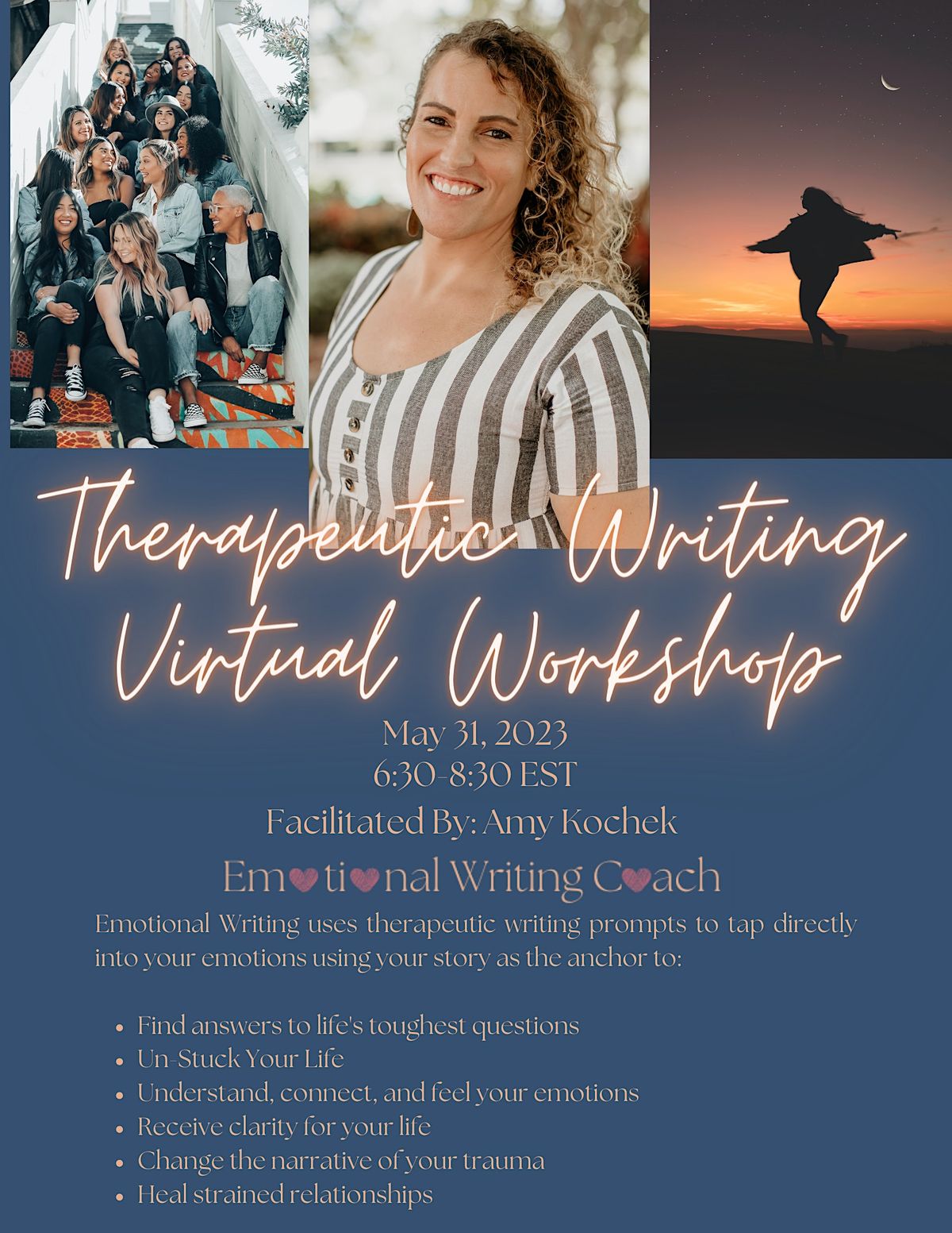 Therapeutic Writing Virtual Workshop, May 31 2023 | Online Event ...