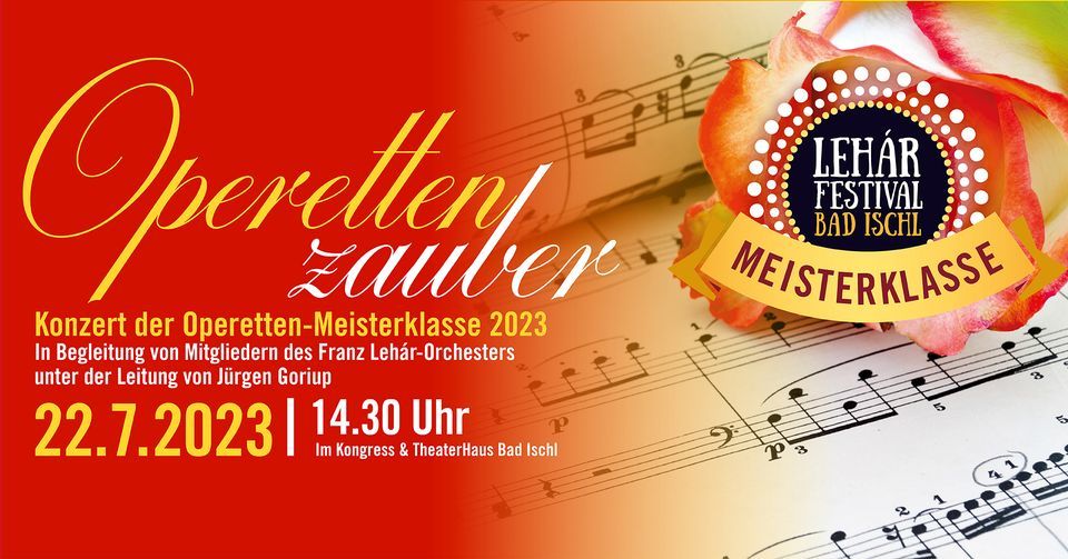 Operettenzauber, Kongress und Theaterhaus Bad Ischl, Golling An Der ...
