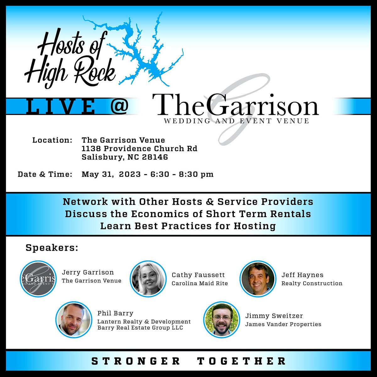 Host of High Rock - Live @ The Garrison - May 2023, 1138 Providence ...