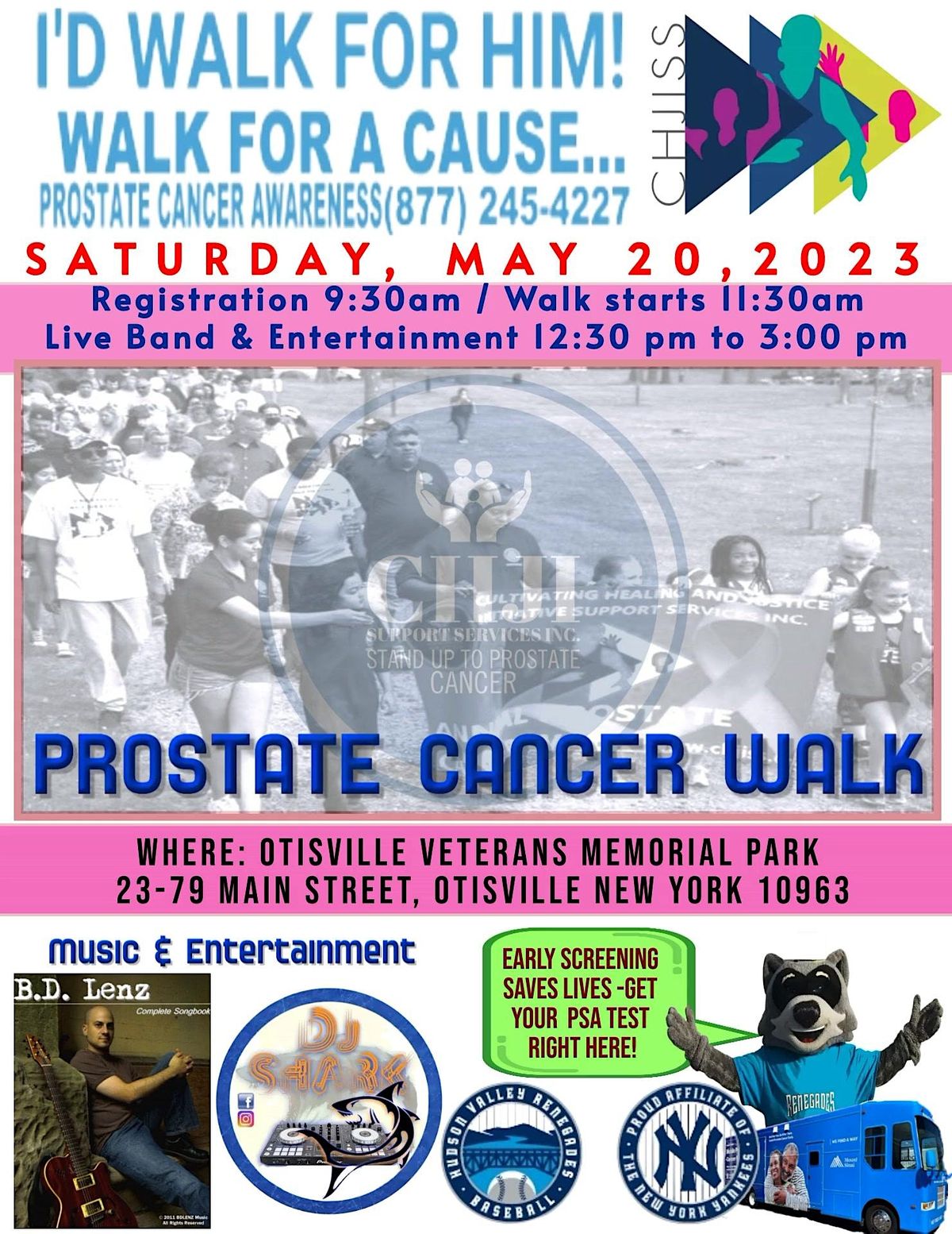 Walk For A Cause Flyer