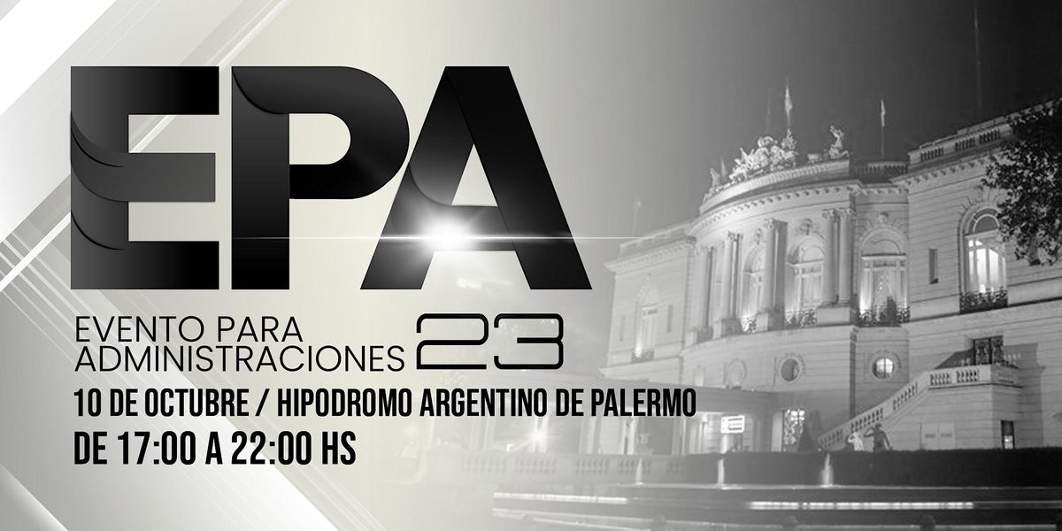 EPA 2023 - 8va EDICIÓN, Hipodromo Argentino de Palermo, 10 October 2023 ...