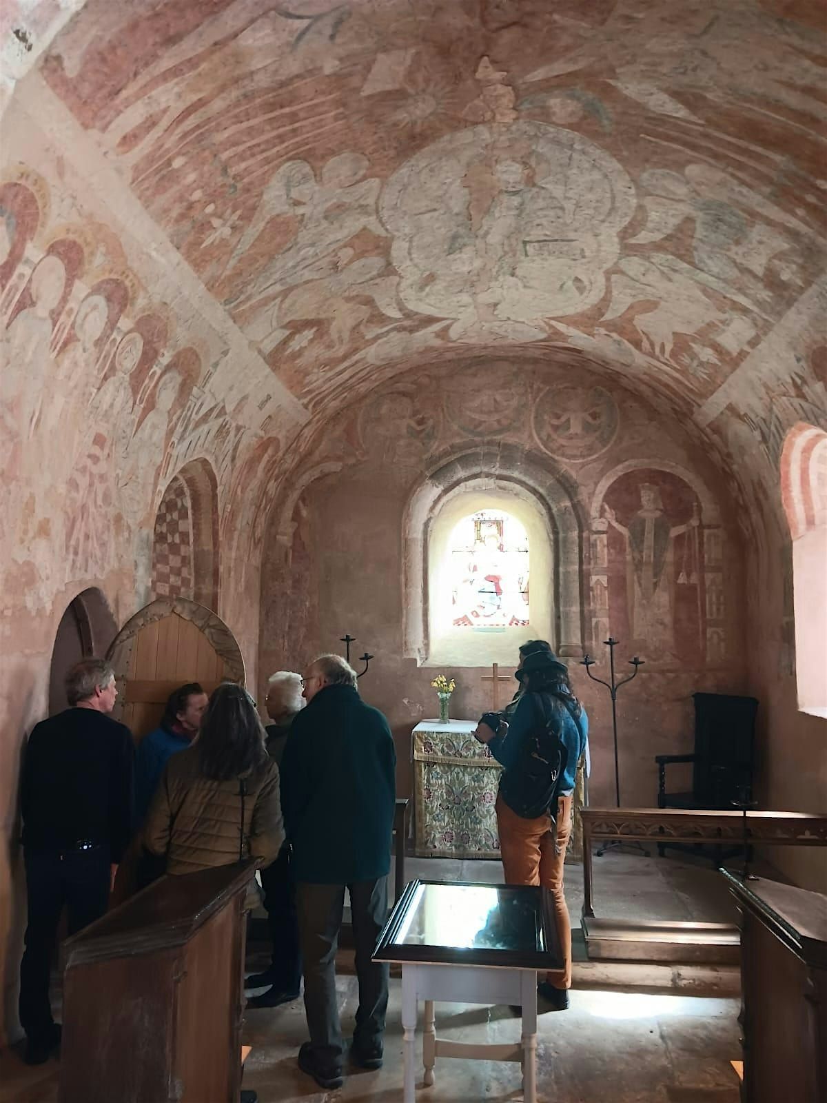 Guided Tour of St Marys Church , Kempley and its Medieval Wall ...