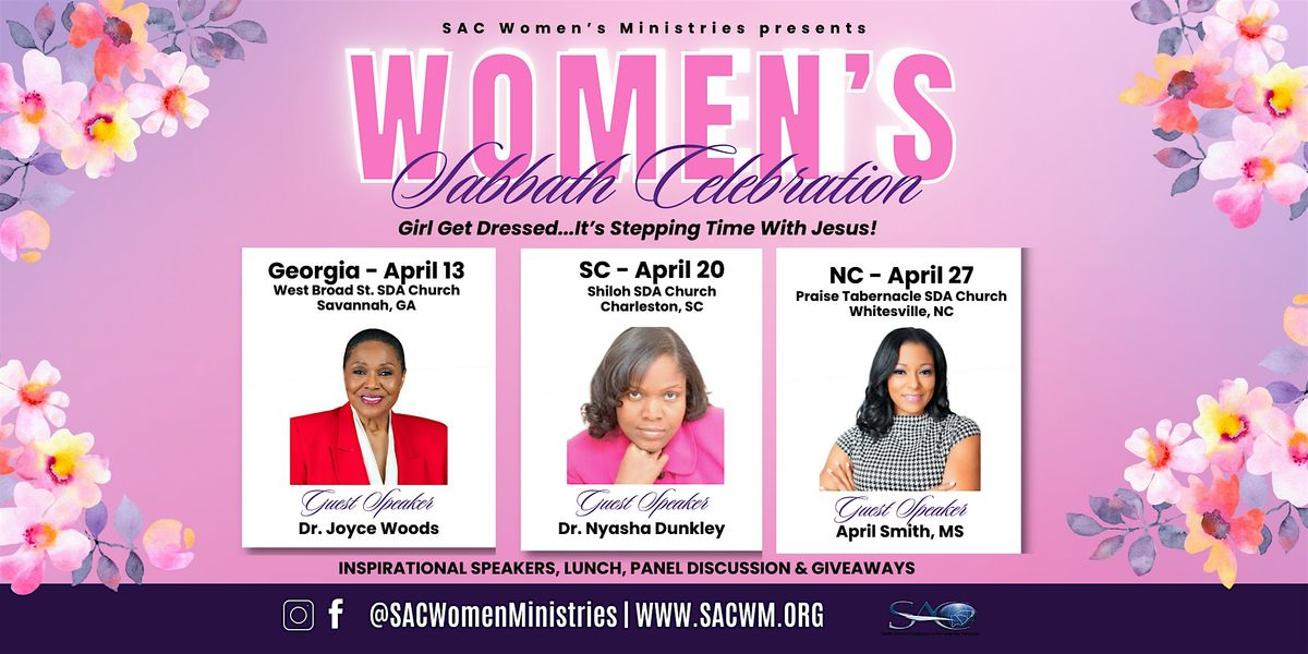 SAC Womens Ministries Sabbath Celebration - Charleston, SC, North ...