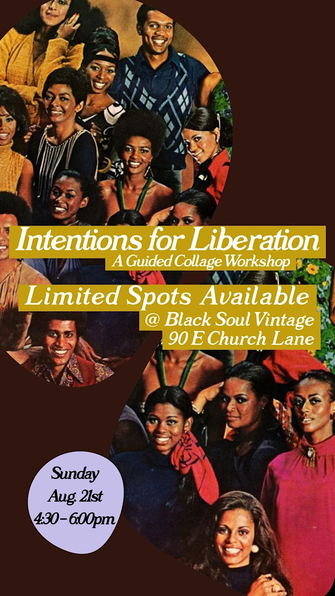 Intentions For Liberation: A Guided Collage Workshop, Black Soul ...
