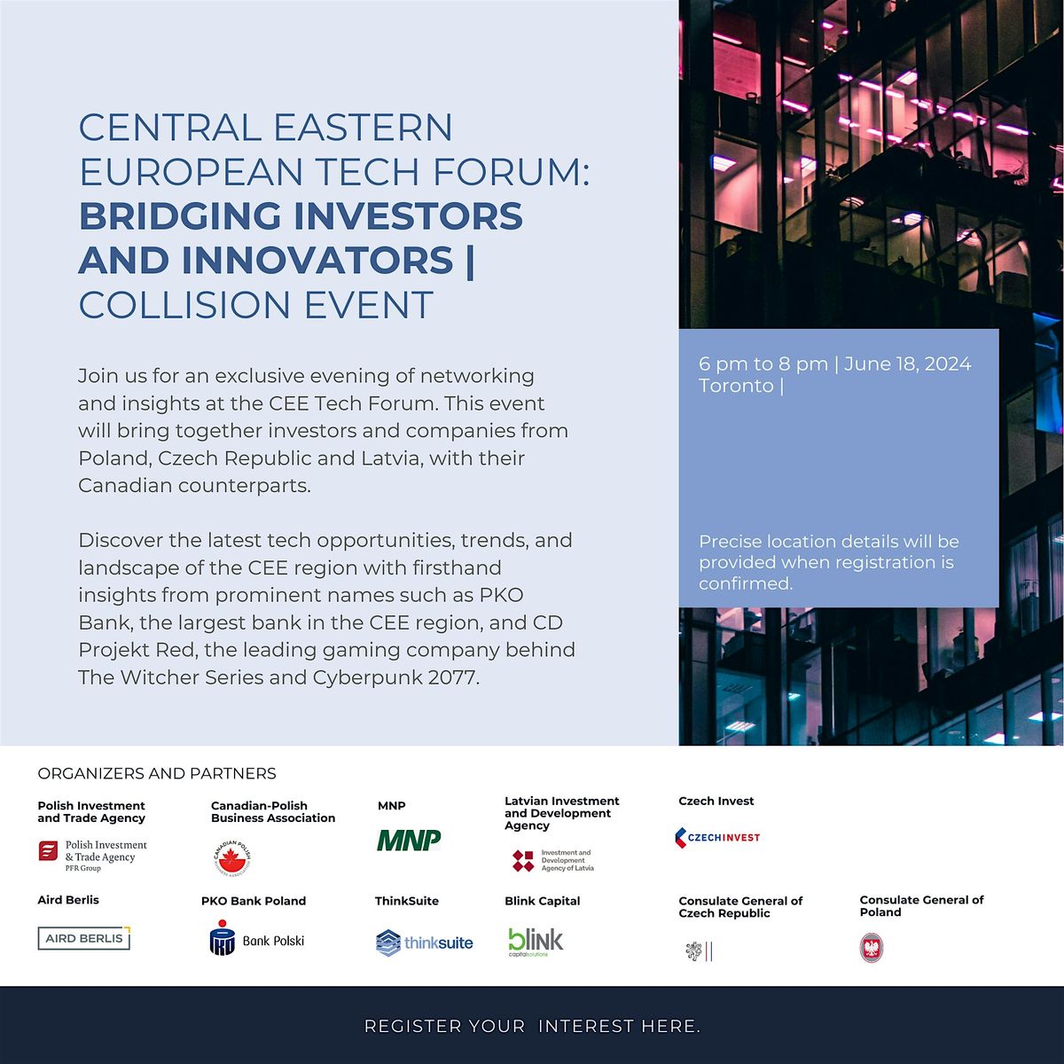 Central Eastern European (CEE) Tech Forum: Bridging Investors and ...