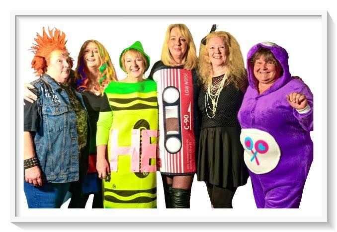 Janet Braves the Shave for CRUK, The Steamboat South Shields, February ...