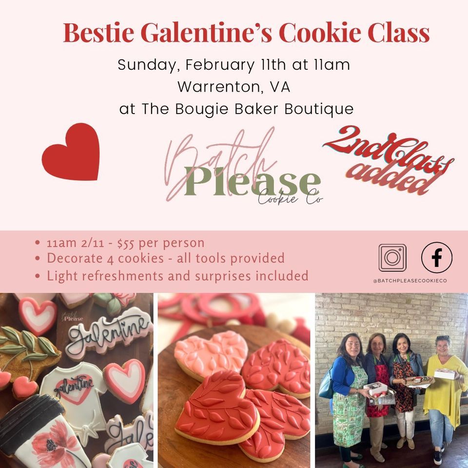 Galentine Decorating Class , The Boujee Baker Boutique, Warrenton, 11 February 2024 | AllEvents.in