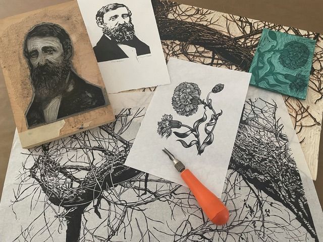 Intro to Relief - Block Printing, The Georgian Bay School of the Arts ...