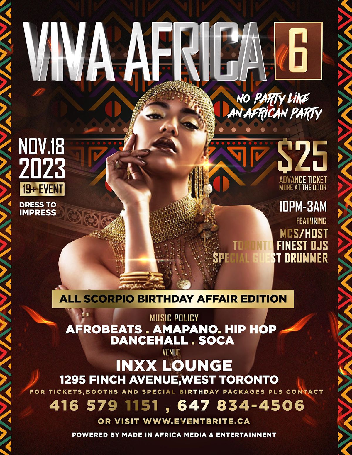 VIVA AFRICA . NO PARTY LIKE AN AFRICAN PARTY . 6TH ANNUAL EDITION, Inxx ...