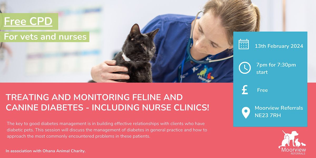 Treating and monitoring feline and canine diabetes -including nurse ...