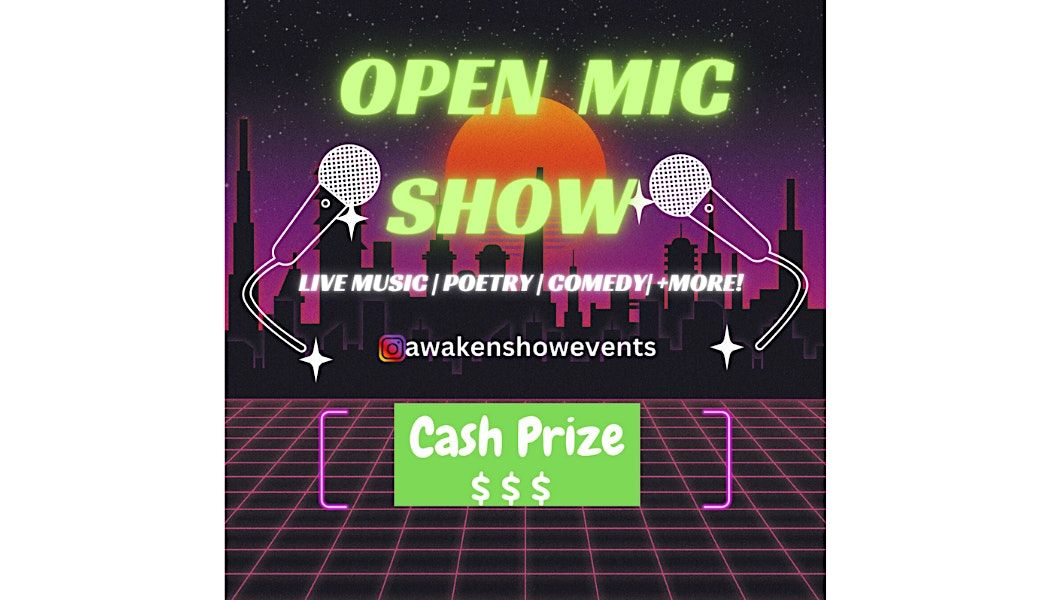 Open Mic Show- Poetry, Comedy, Live Music, Richmond, 6 May 2023 ...