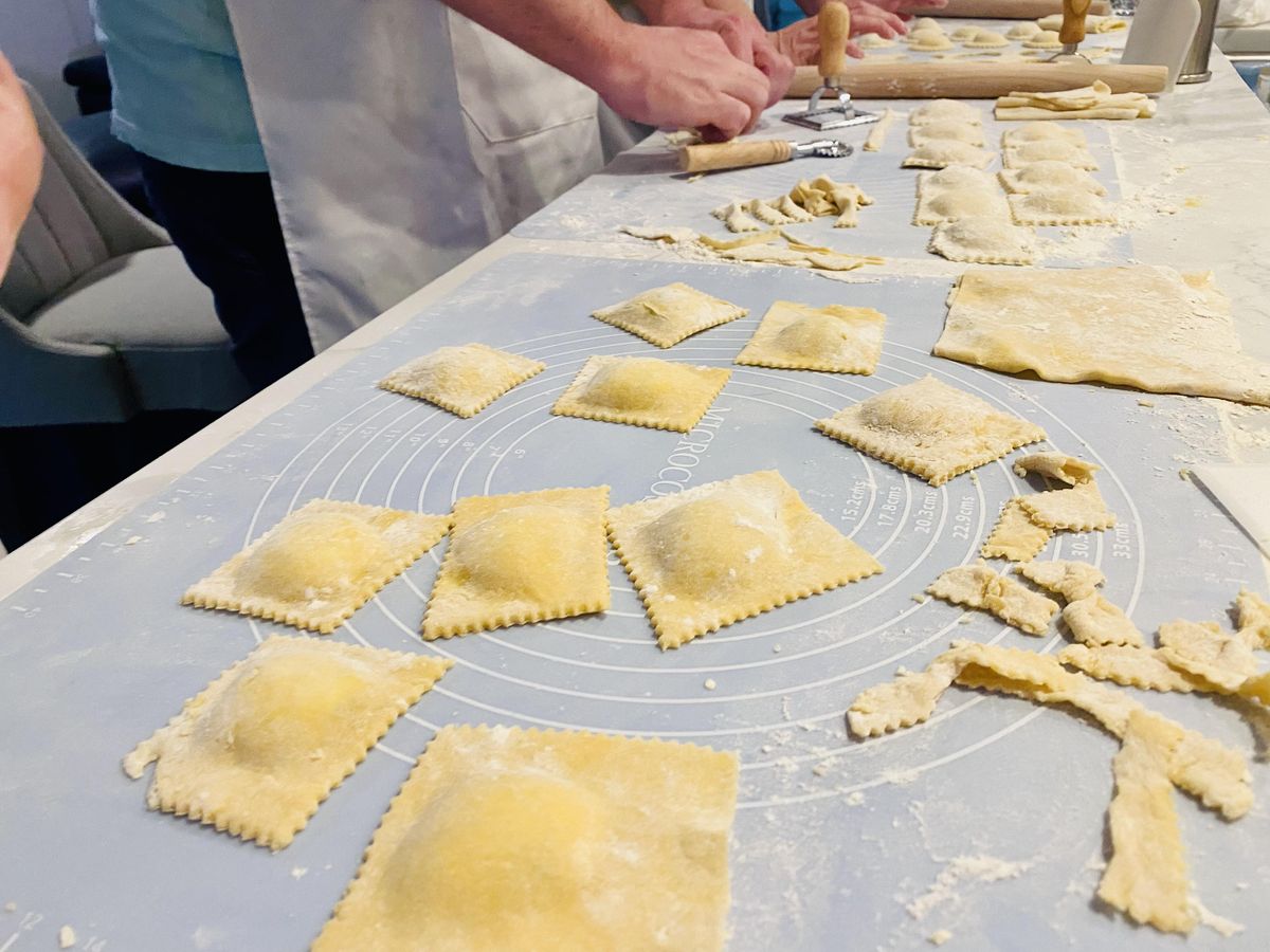 Virtual Traditional Ravioli Hand Crafting Course with Butter Sage Sauce ...