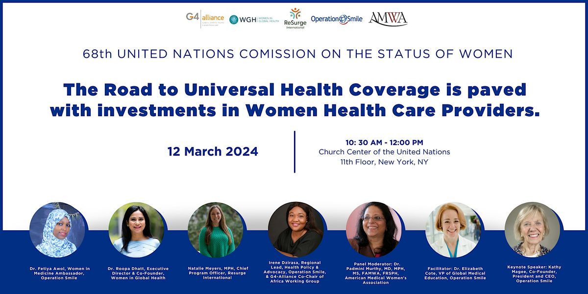 The Road to UHC is paved with investments in Women Health Care ...